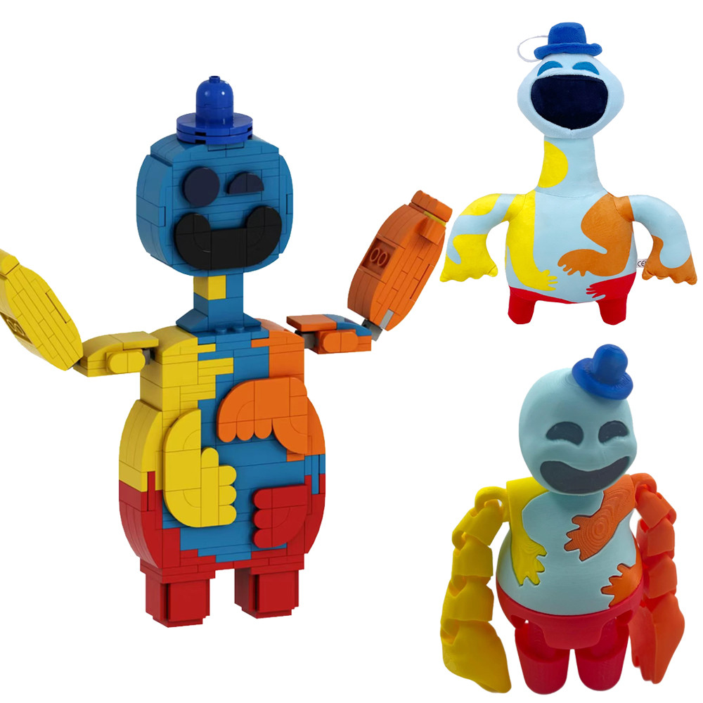 Poppy Playtime Chapter 4 3D Printing Doey The Doughman Doey Plush Toys ...