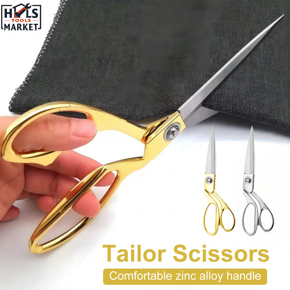 Sharp Home Stainless Steel U Shape Shears Dressmaking Tailor Scissors ...