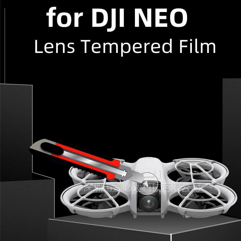 for DJI Neo Lens Tempered Film for DJI NEO Lens Film High Aluminum ...