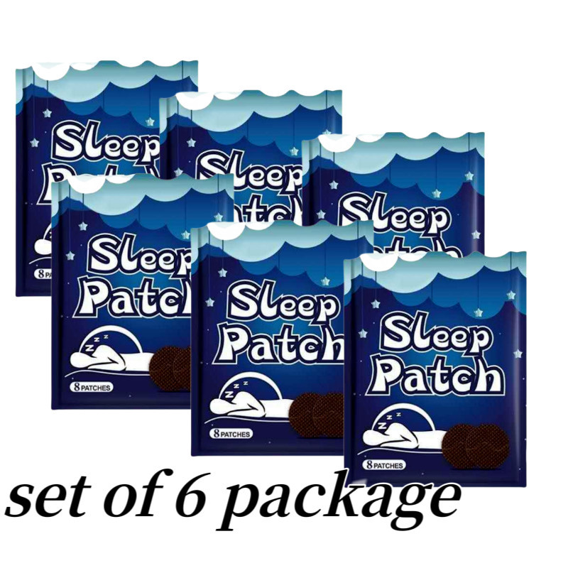 （Set of 6pack)Sleep Patch Relieve Anxiety Stress Headache Sticker ...