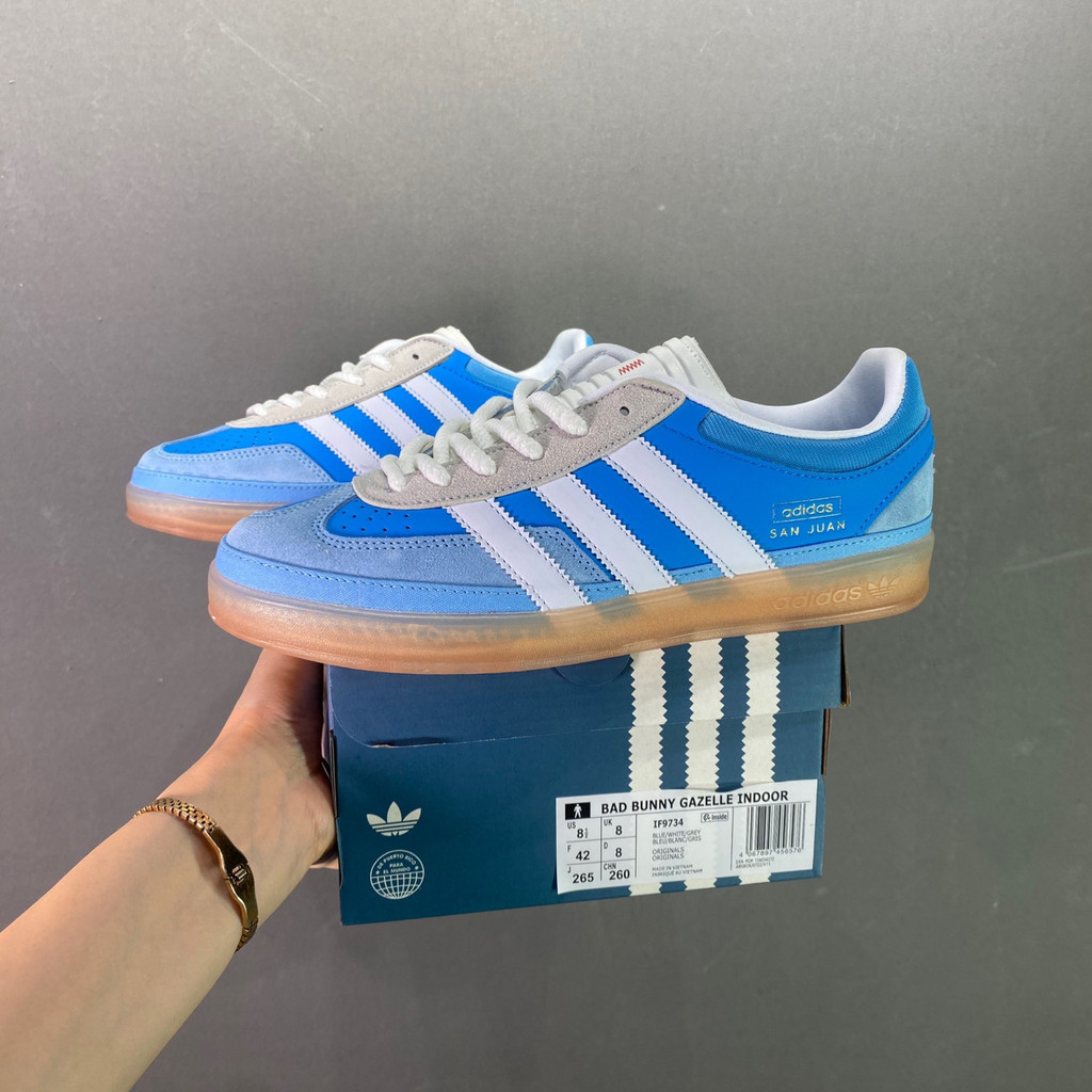 Bad Bunny x Adidas Gazelle Indoor Trainers "Benito" Antelope Inner ...