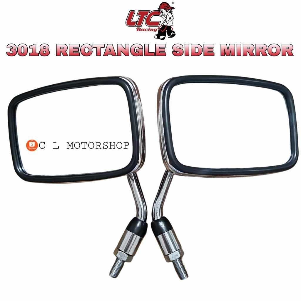 HONDA UNIVERSAL SIDE MIRROR LTC 3018 RECTANGLE 10MM SIDE MIRROR Ready ...
