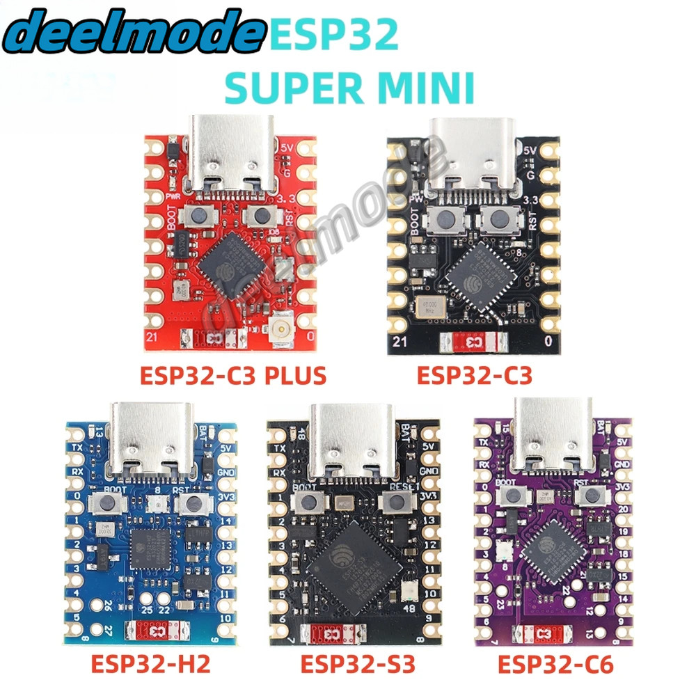 ESP32-C3 ESP32-S3 ESP32-H2 ESP32-C6 Development Board ESP32 C3 SuperMini WiFi Bluetooth ESP32C3 ...