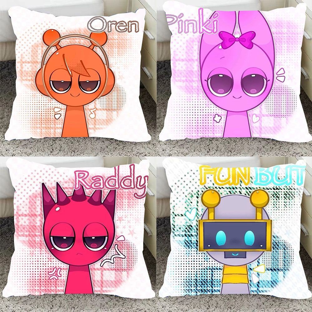 【Fast shipping】sprunki pillow/Incredibox game plush pillow Removable ...