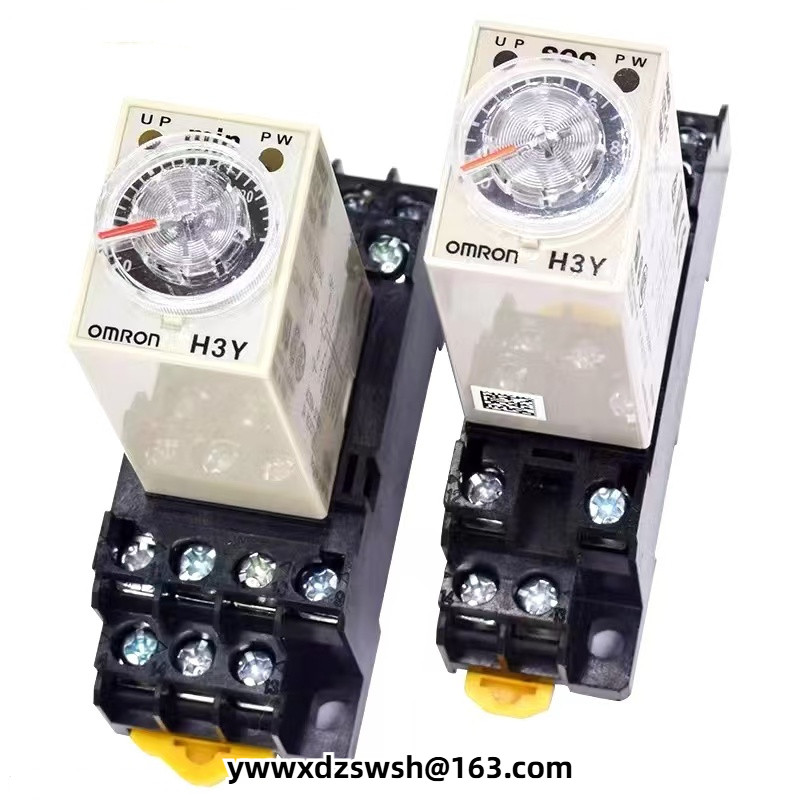 Omron Delay Time Relay H3Y-4 Power-on Delay 14pin DC12V DC24 AC24V AC220V AC110V (with base ...