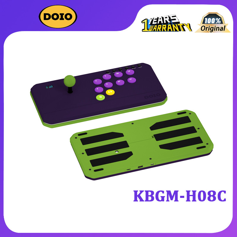DOIO KBGM-H08C VLX all-aluminum rocker arcade fighting keyboard, HITBOX ...