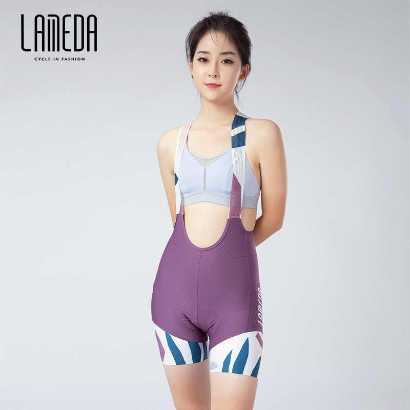 Lameda Cycling Bib Shorts Mountain Bike MTB Clothes Downhill Bicycle Tights Road Riding ...