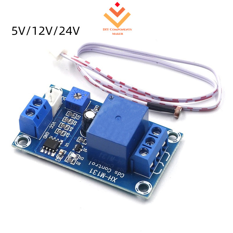 XH-M131 DC 5V 12V 24V Light Control Switch Photoresistor Relay Module ...