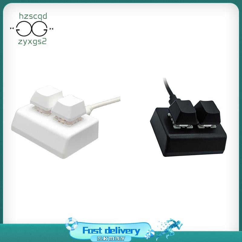 【hzscqdzyxgs2】2 Keys Macro Programming Keyboard Rgb Mini Keyboard