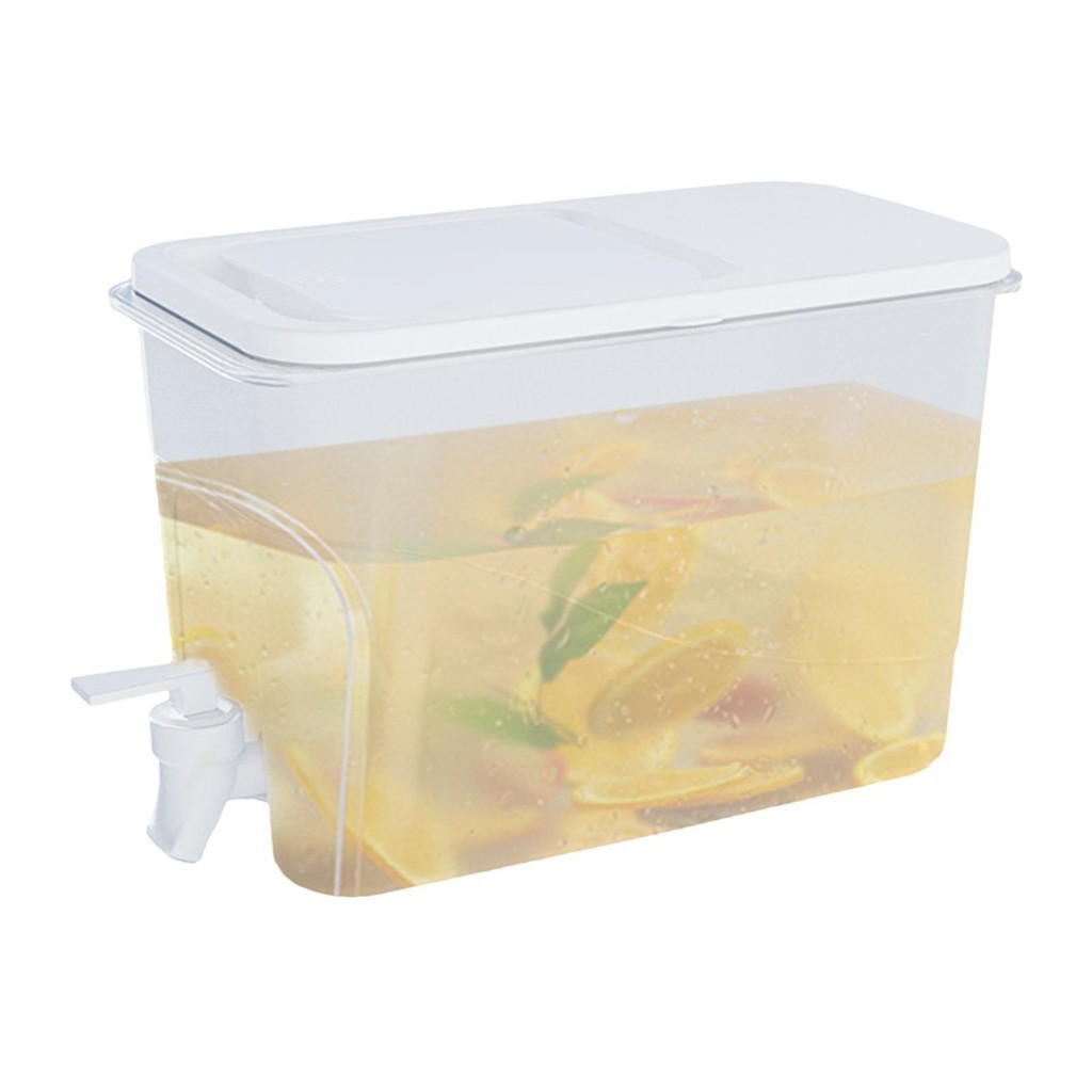 Beverage Dispenser For Fridge Refrigerator Drinks Container 4L Large ...
