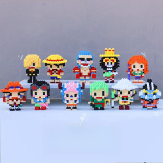 One Piece Building Block Toy Sunshine Pirate Ship Luffy Zoro Frankie ...