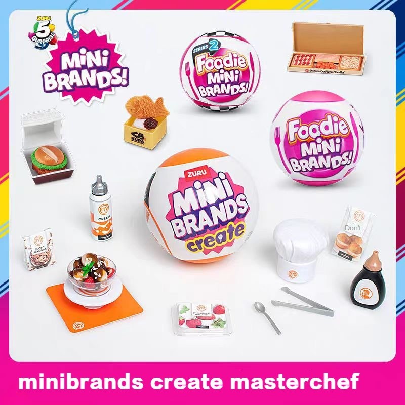 Gourmet Ball Creative Cooking Master ZURU Mini brands Create Masterchef ...