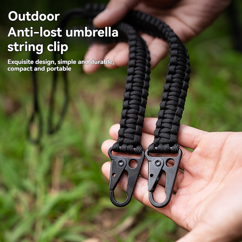 Outdoor Umbrella Rope Braided Lanyard Document Rope Outdoor Survival ...