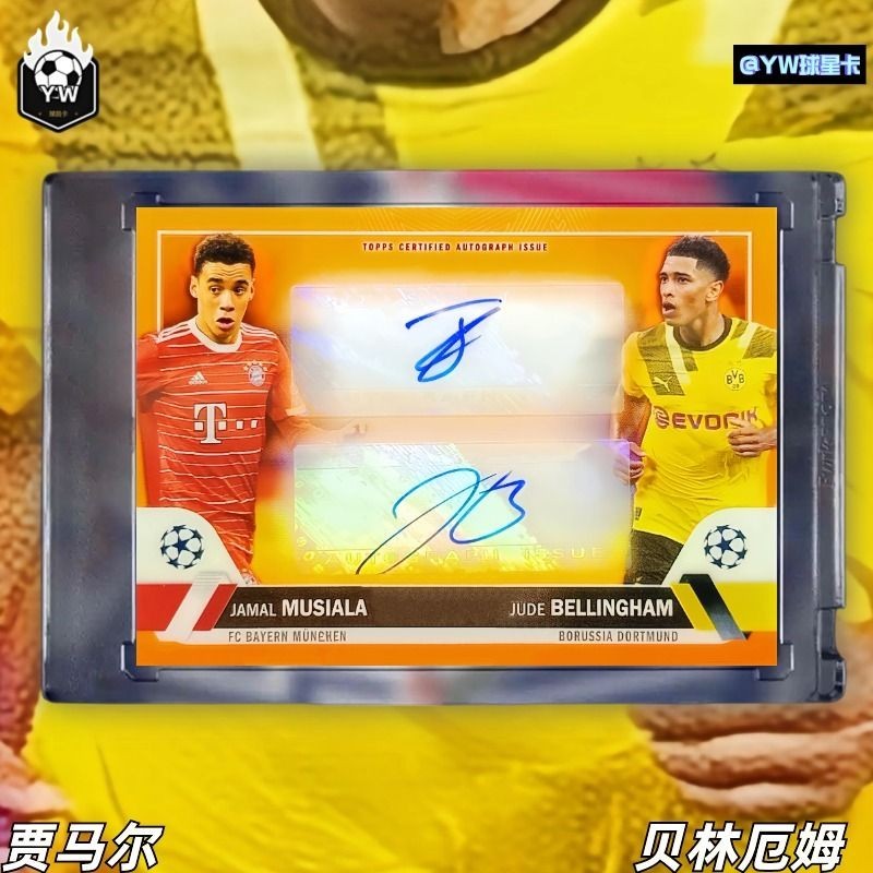 Muchara&Bellim Double Sign Ball Star Card Gold Fold Homemade Card 1/1 ...