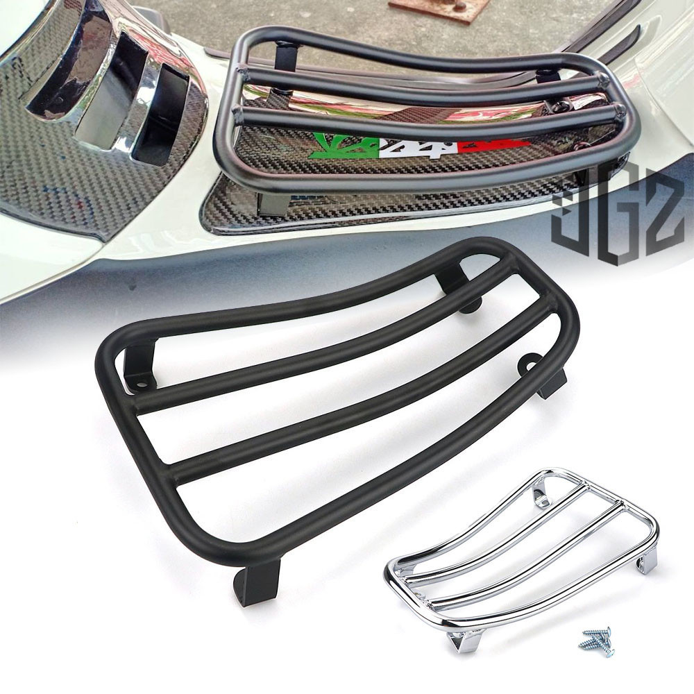 Motorcycle Foot Pedal Luggage Carrier Floor Rack Holder for Vespa ...