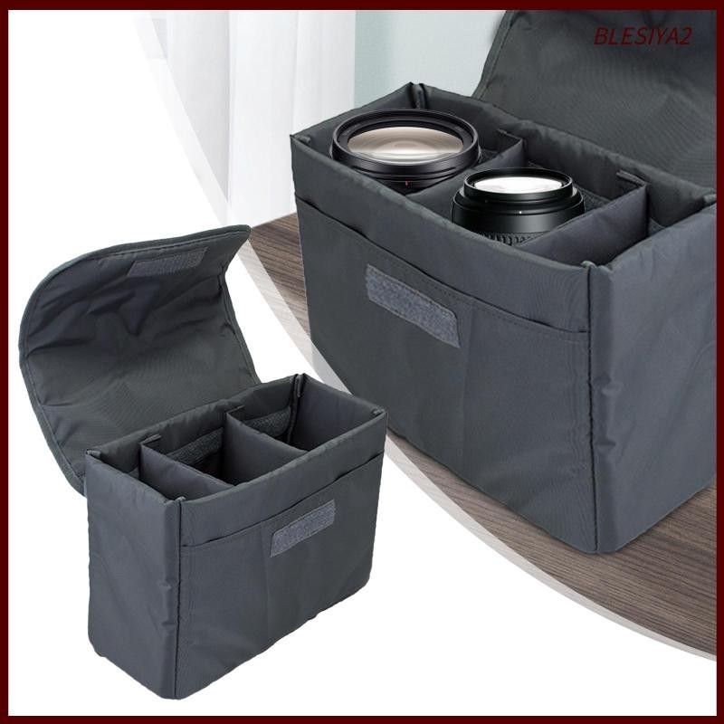 [Blesiya2] Camera Bag Organizer Detachable Divider Thick Padded ...