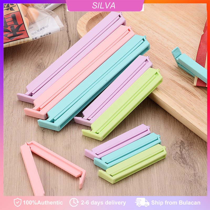 12Pcs/Set Sealing Clips for Plastic Bags Snap Closure Bag Sealer ...