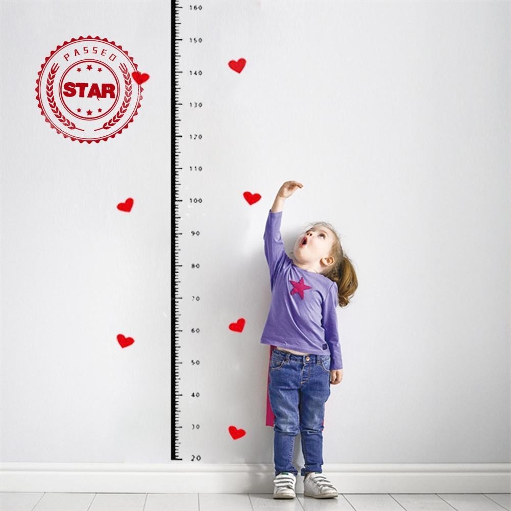 Height Measurement Sticker For Kids Wall Sticker Baby Height Chart ...
