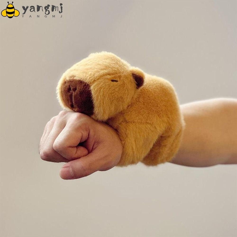 YANGMJ Capybara Slap Bracelets, Plush Stuffed Dolls Capybara Slap ...