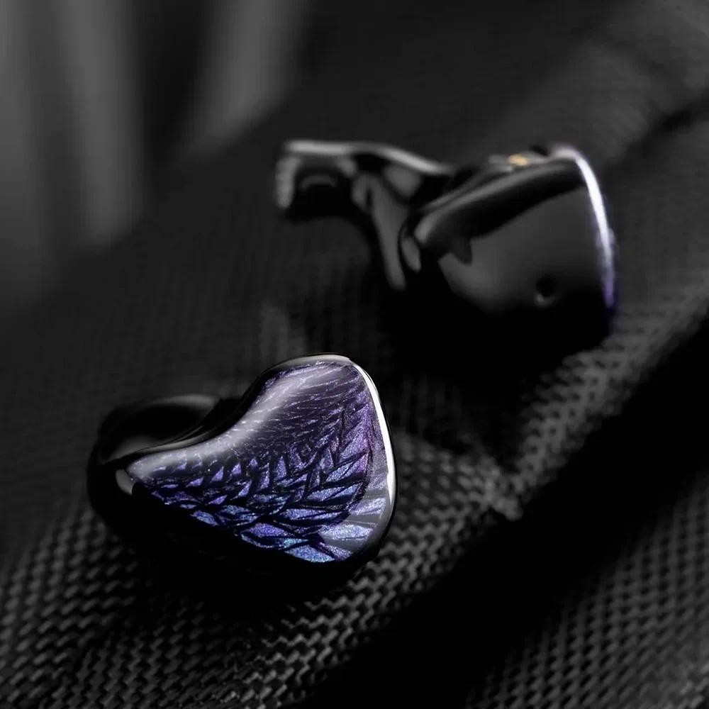Kinera Celest Wyvern Black Dragon In-Ear HiFi Earphones 10mm LCP ...