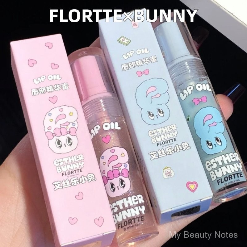 FLORTTE*BUNNY Lip Oil FLORTTE Lip Gloss Moisturizing Lips Collaboration ...