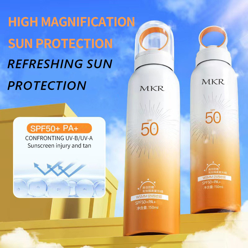 Summer sunscreen spray SPF50+ PA+++ Refreshing and non-greasy Long ...