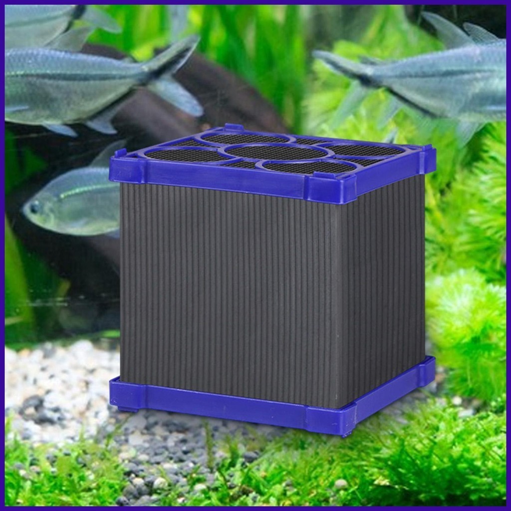 Aquarium Water Filter Cube Activated Carbon Fish Tank Filter Strong ...