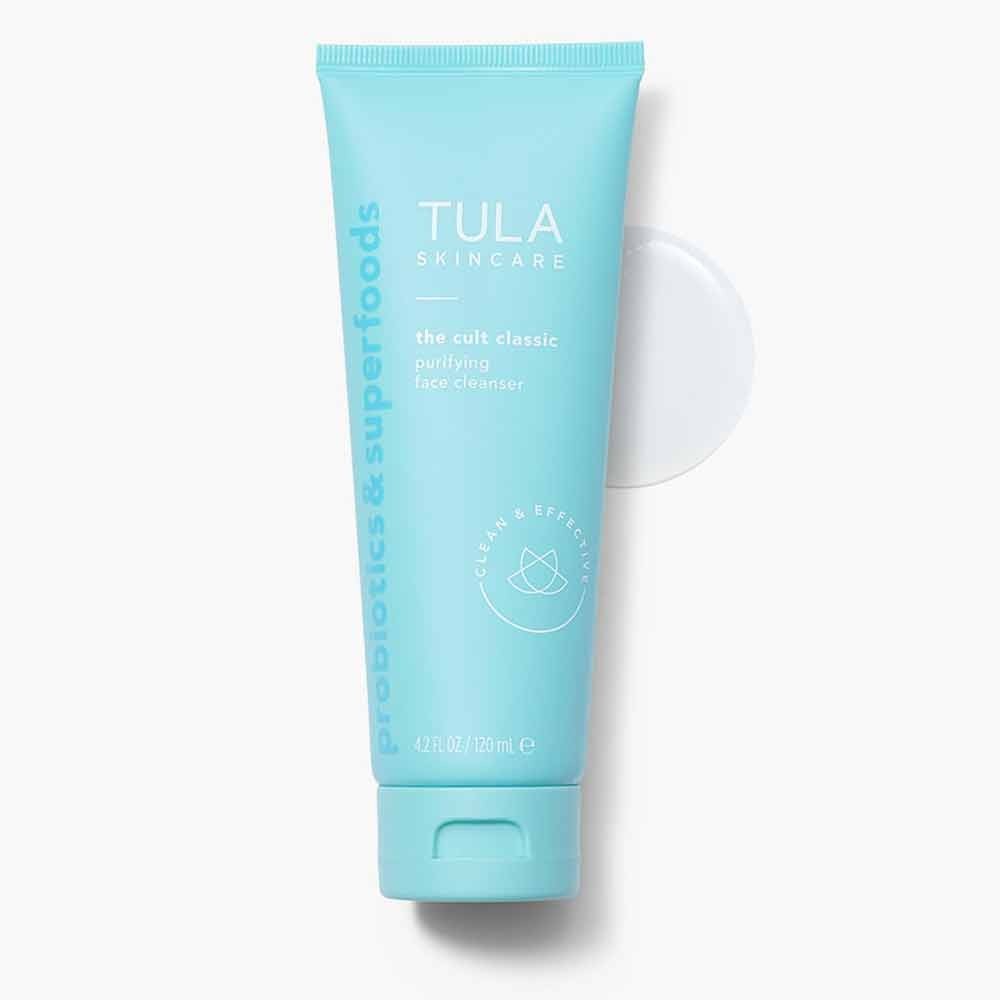 200ml TULA Skincare the Cult Classic Purifying Face Cleanser Boxed Face ...