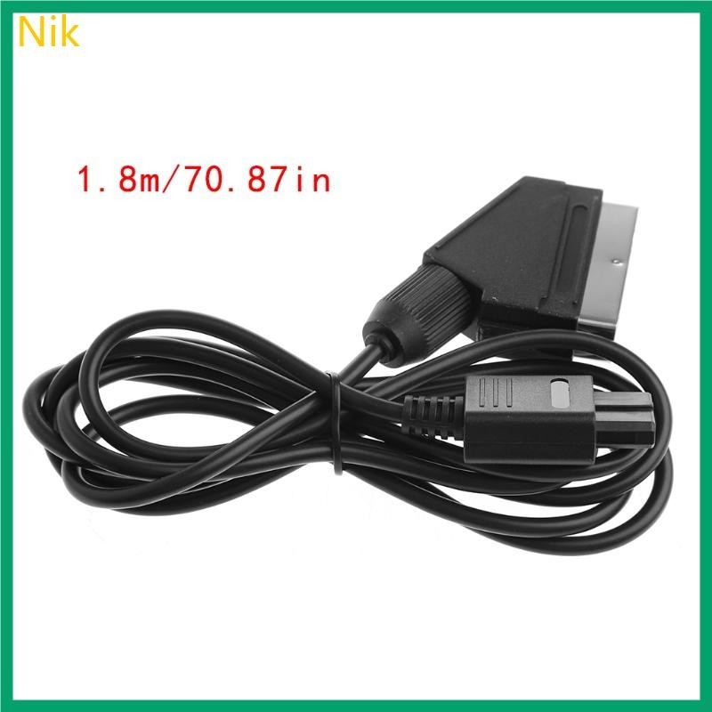 Niki Scart AV TV Video Game Cable Scart Cable For Gamecube N64 Console ...