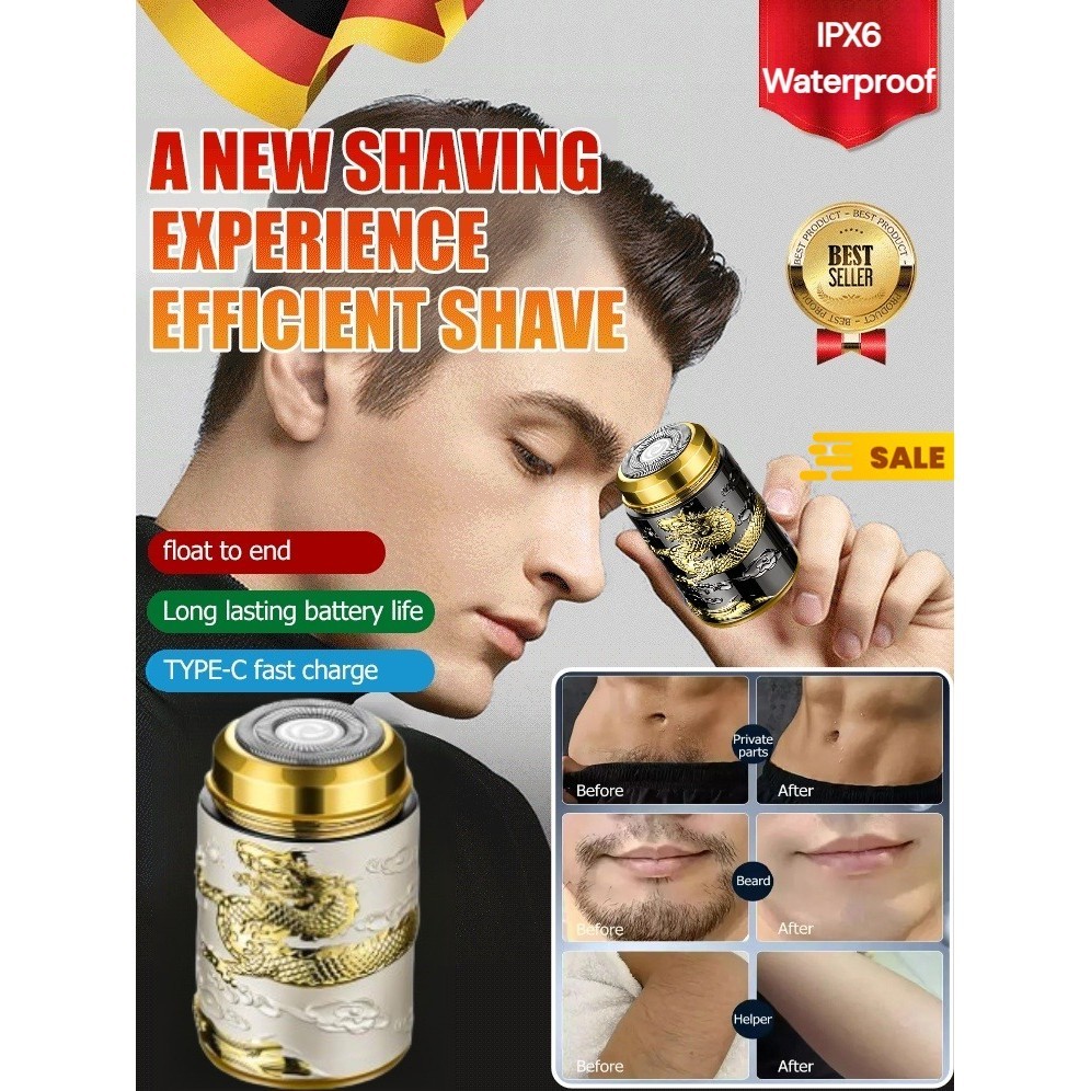 Small Steel Electric Mini Zenon Floating Razor | Shopee Philippines