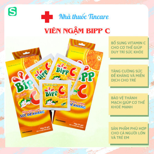 Bipp C Orange Lozenges, Vitamin C Lozenges, Supports Strengthening ...