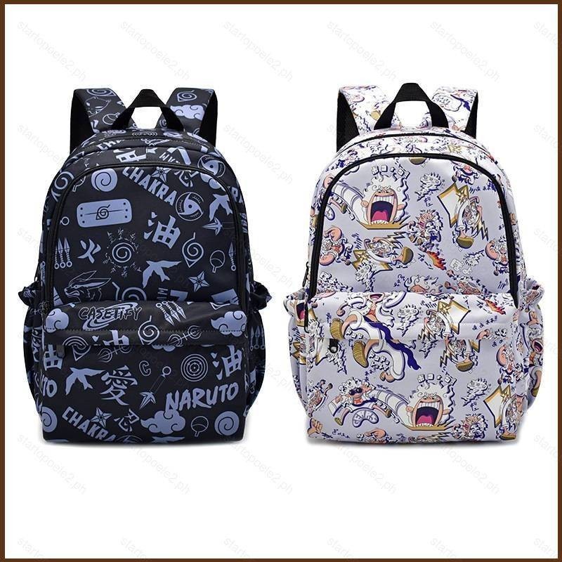 Kira One Piece Pikachu Naruto Backpack for Student Large Capacity ...