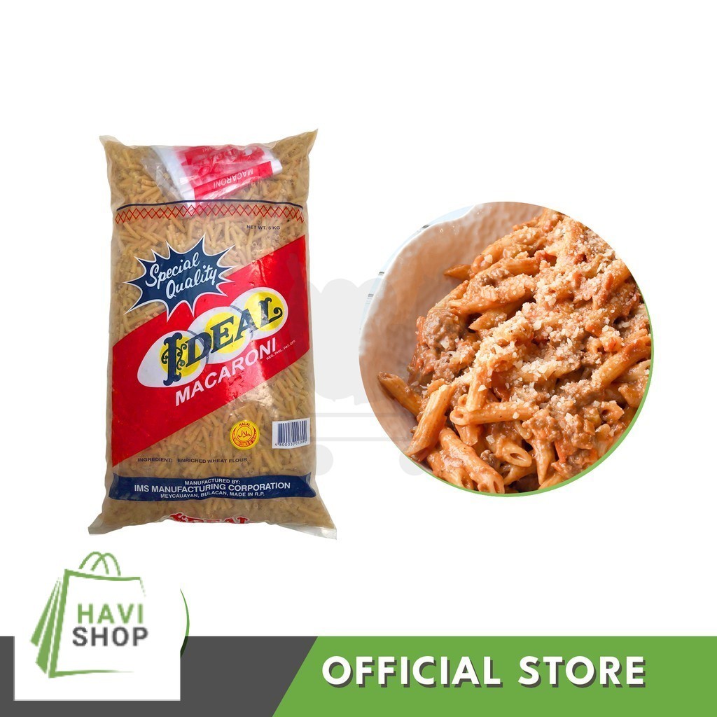 Ideal Penne Rigate Tapyas Macaroni 5kg HAVI SHOP | Shopee Philippines