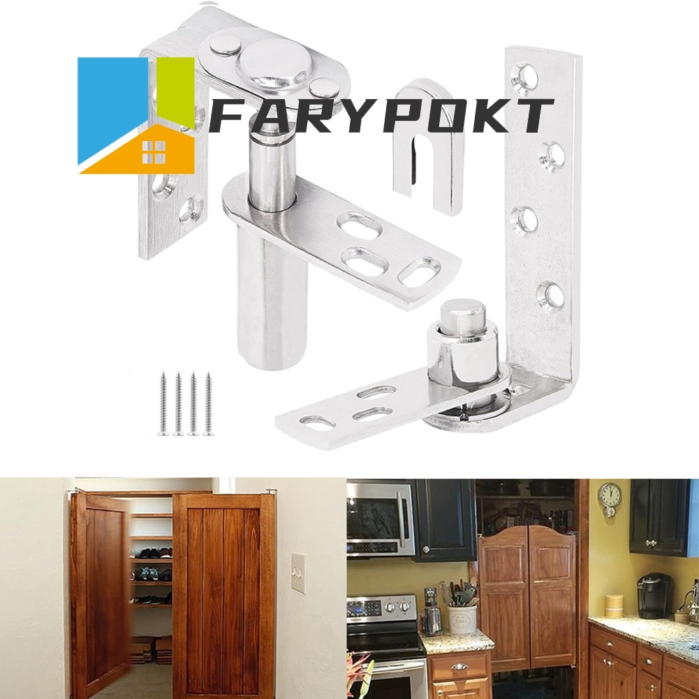 [FARYPOKT] Heavy-Duty Self-Return Swinging Cafe Doors Hinge - HBL's ...