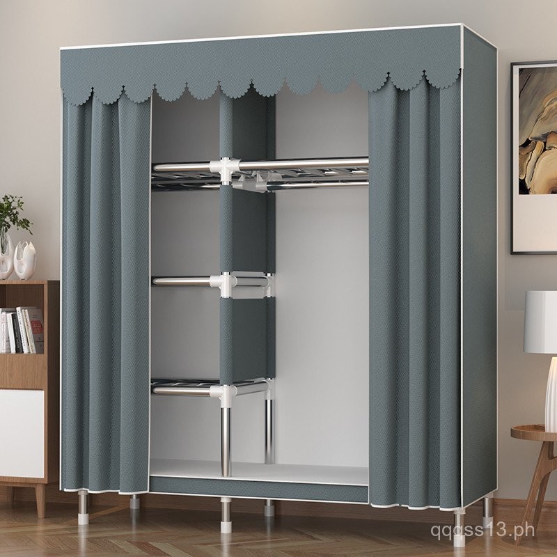 Wardrobe for Home Bedroom Simple Fabric Wardrobe Modern Minimalist ...
