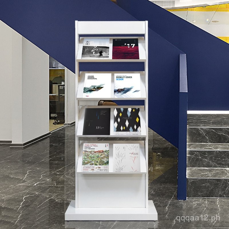 Floor Display Stand for Documents j Stainless Steel the Newspaper Stand ...