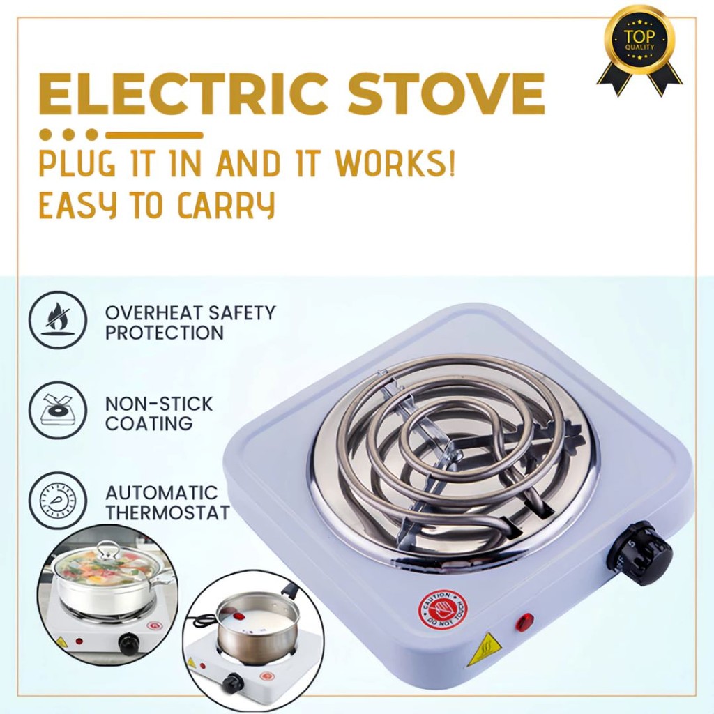 Electric Stove Single Burner 1000w Hot Plate single Electric cooking ...