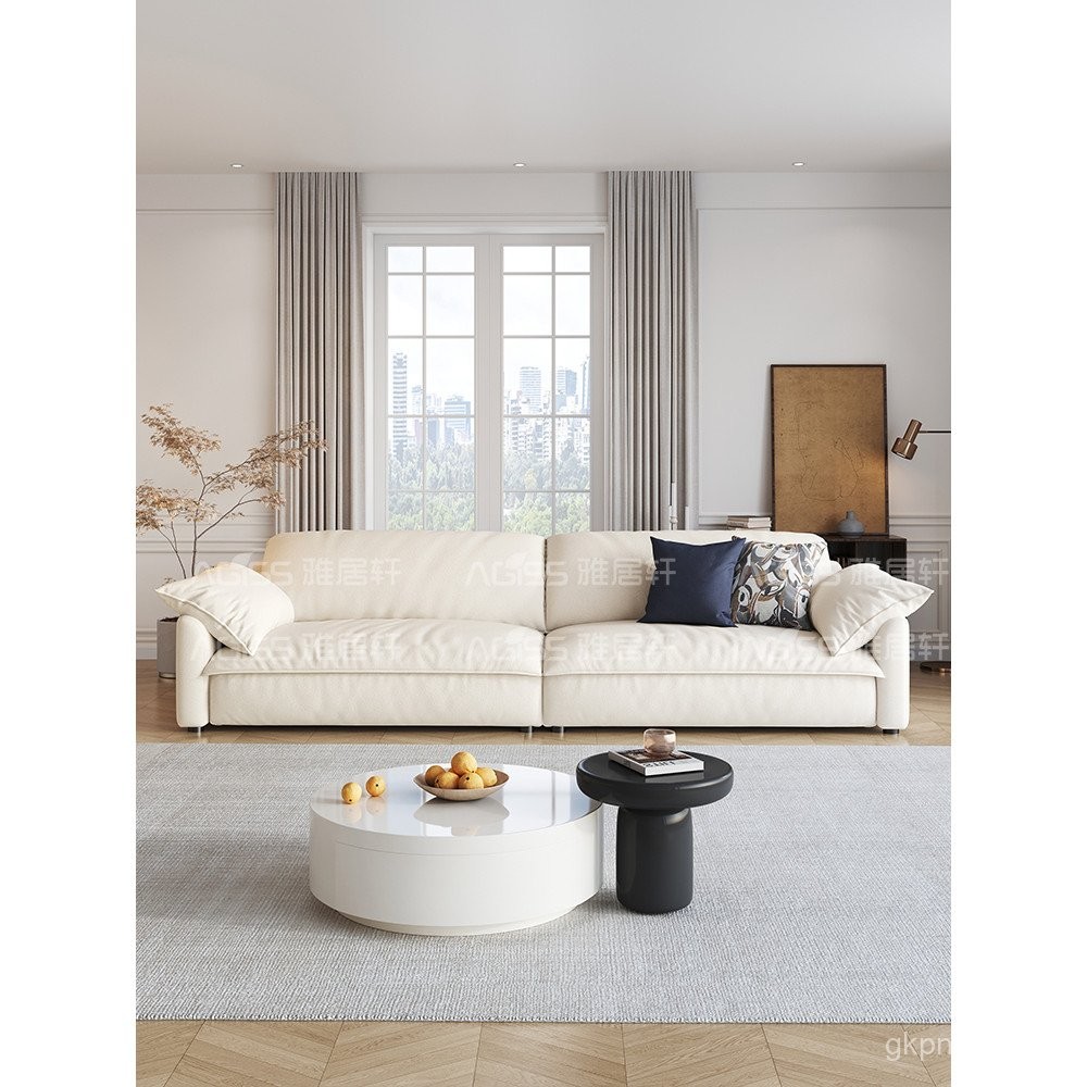 Yajuxuan Elephant Ear Fabric Sofa Modern Simple Living Room Small ...