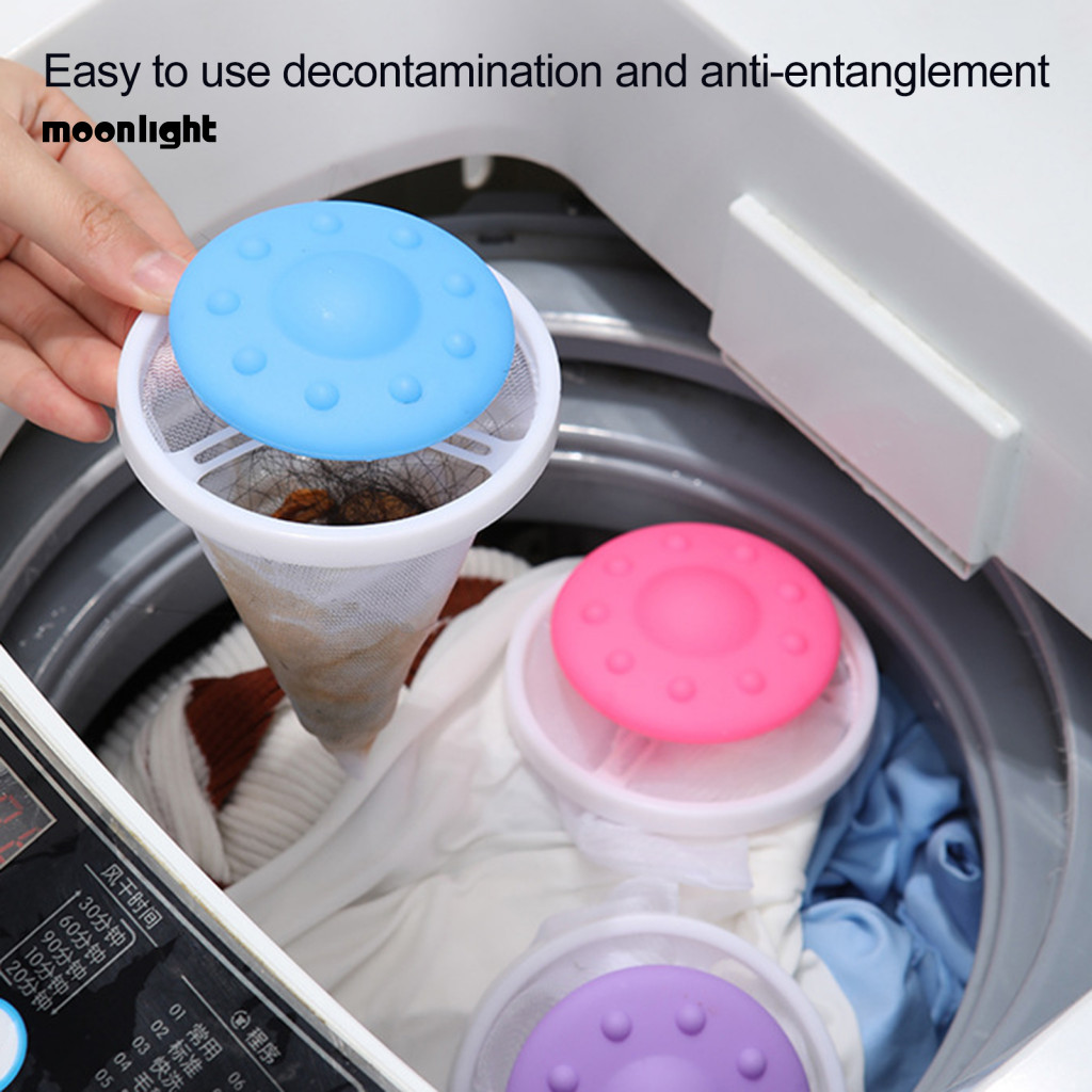 MO Hair Catcher for Laundry Debris Collector Reusable Laundry Hair ...
