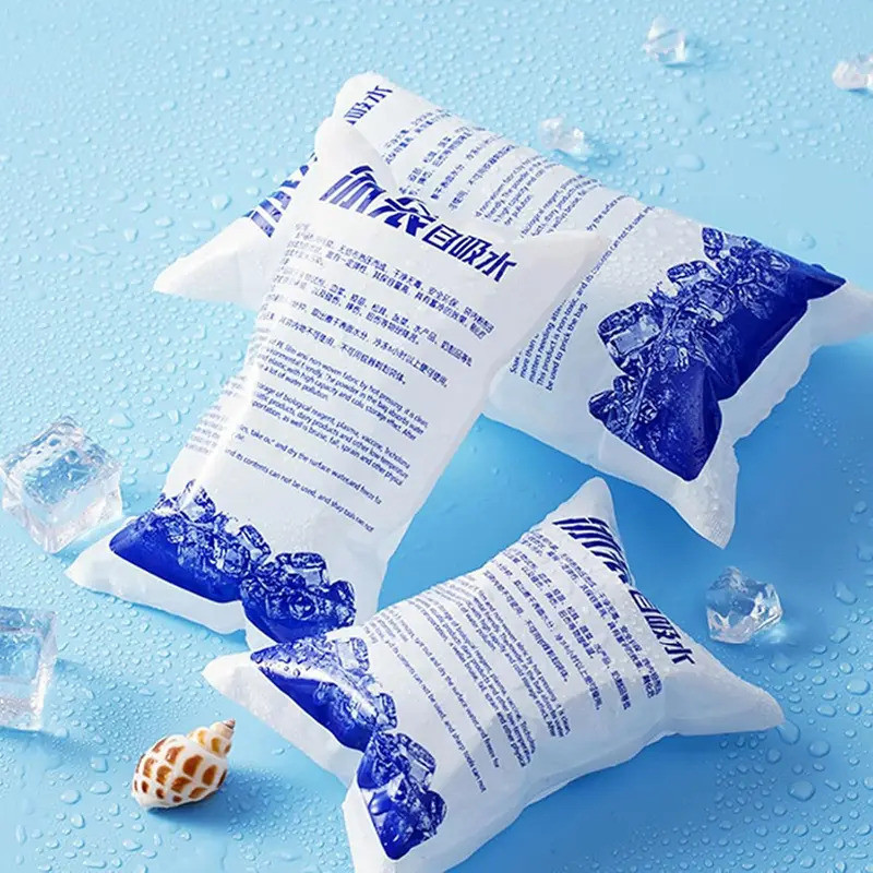 6 pieces Cold Packs,Ice Pack Sheets Reusable Coolers Frozen Food Lunch ...