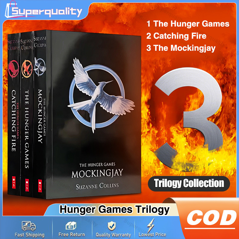 The hunger games trilogy by Suzzane Collins the hunger games book ...
