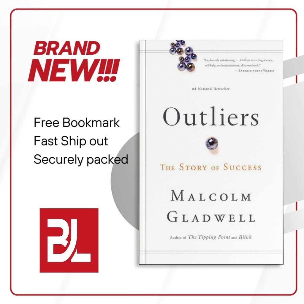 Outliers by Malcolm Gladwell (English) | Shopee Philippines