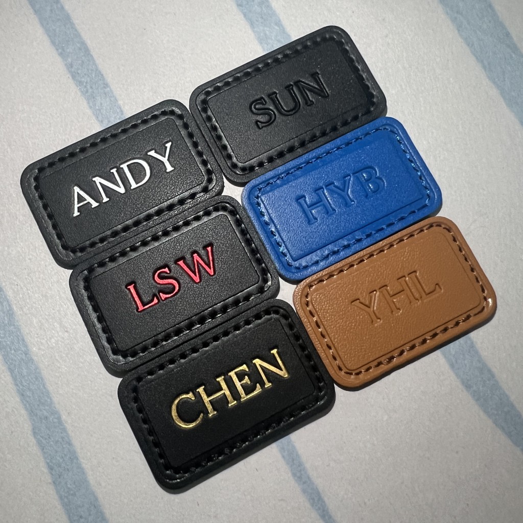 Customized TUMI luggage engraving service hot stamping personalized ...