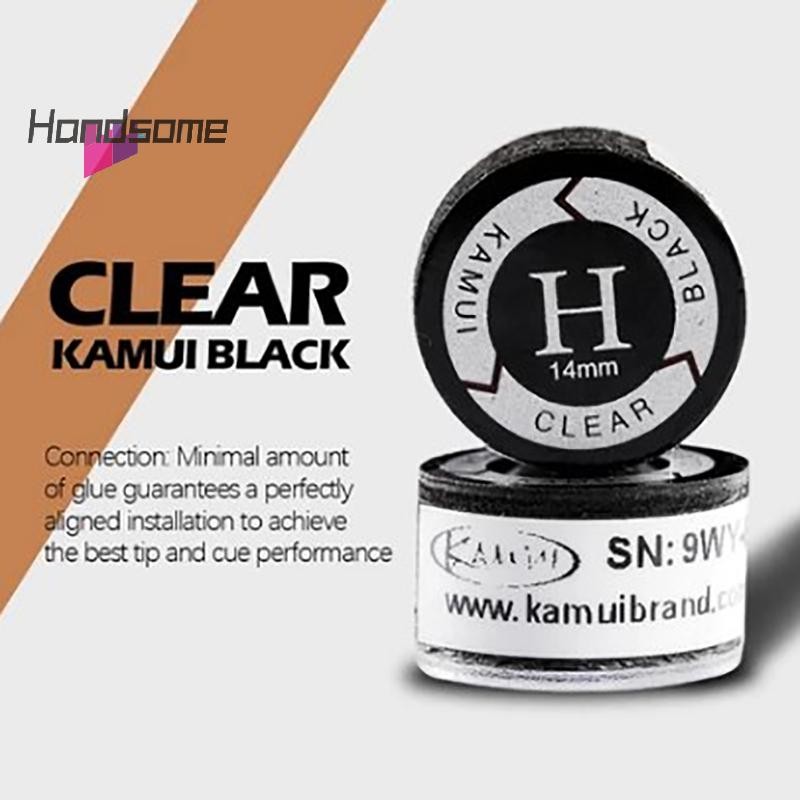 Handsome- Kamui Tips 11/14MM Japan Billiard Carom Pool Cue Tips ...