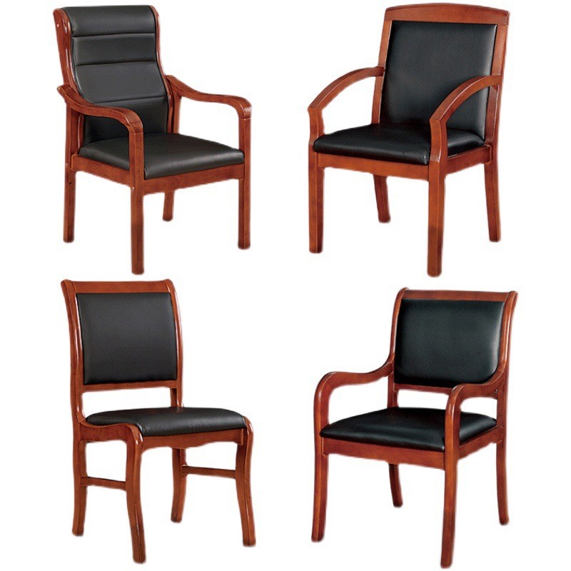 Solid Wood Conference Room Chair Office Chair Chess and Mahjong Chair ...