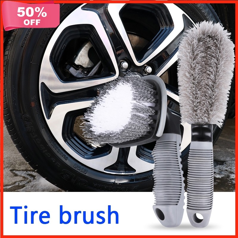 Car Wheel Cleaning Brush Tool Tire Washing Clean To Cleaning Rims ...