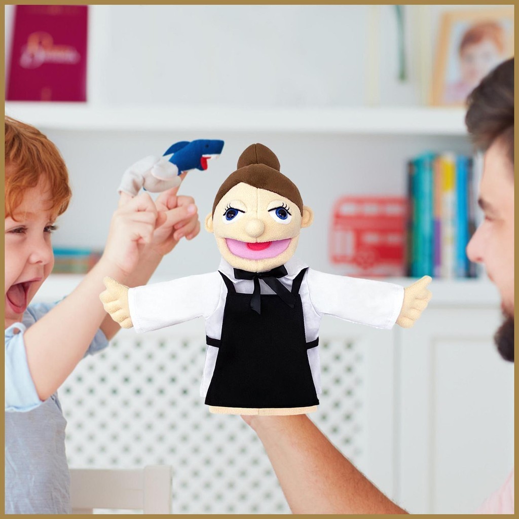 Prince Puppet Waiter Princess Prince Cowboy Stuffed Plush Toy Cartoon ...