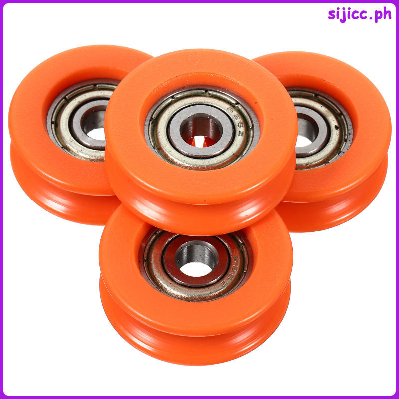 Window Track Wheel Groove Roller Sliding Door Pulley Rollers Block ...