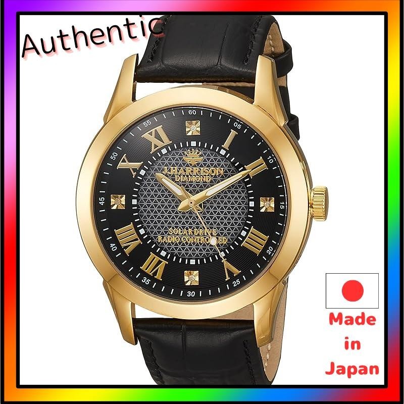 [Jae Harrison] Watch JH-085GB Men's Genuine Import Black | Shopee ...