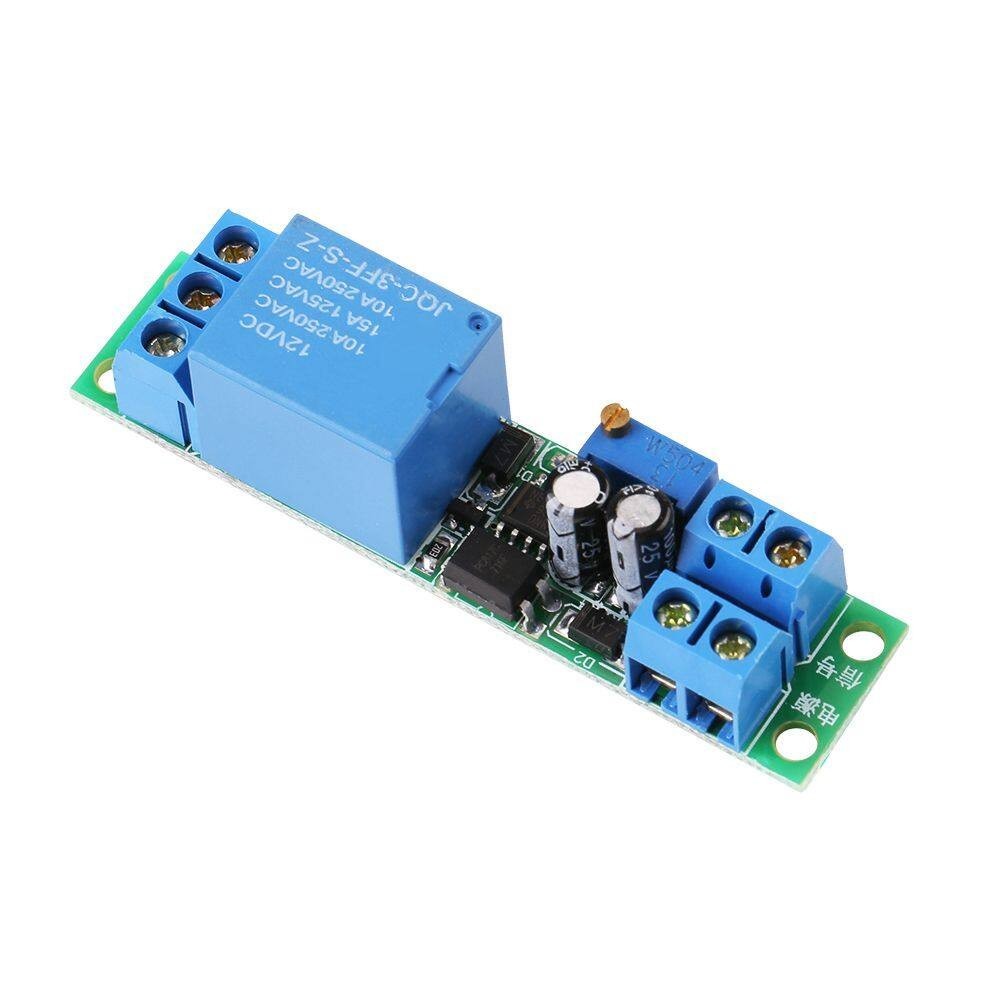 DC12V Adjustable Signal Trigger Timer Switch Module Turn Off Delay Timer Switch Relay Module ...